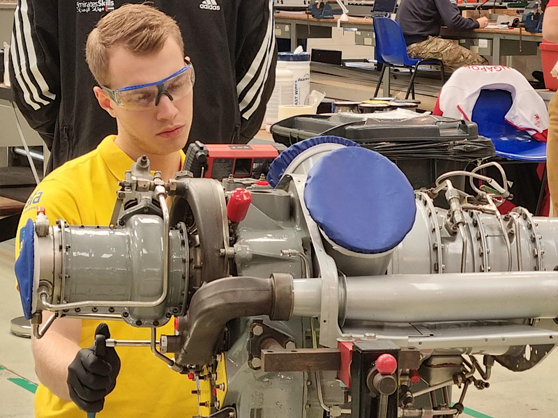 Emrik fick medalj på WorldSkills! - TYA